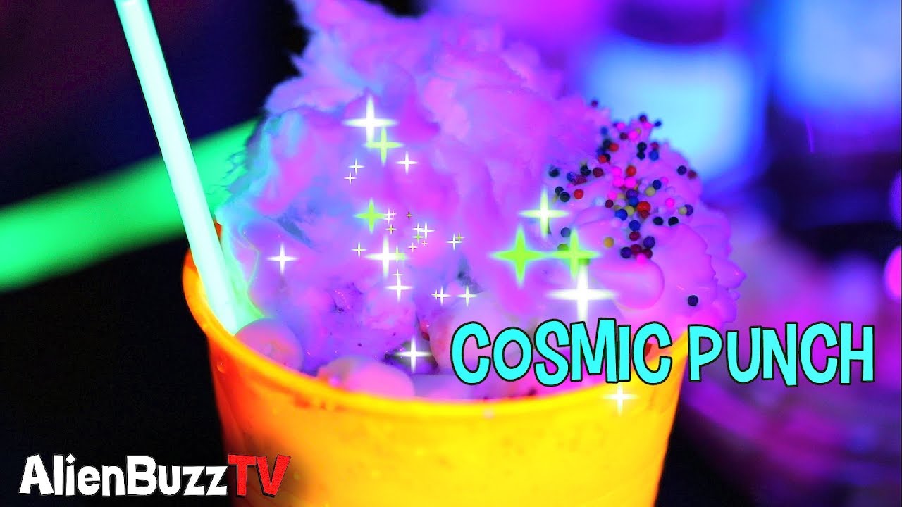 Learn How to Make Glow in the Dark Cosmic Punch from an ALIEN - YouTube