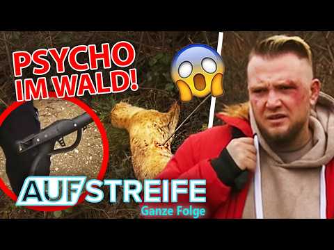 Jagd mit der Harpune: Bewaffneter Täter versetzt Wald in Panik! | Auf Streife-Ganze Folge | SAT.1
