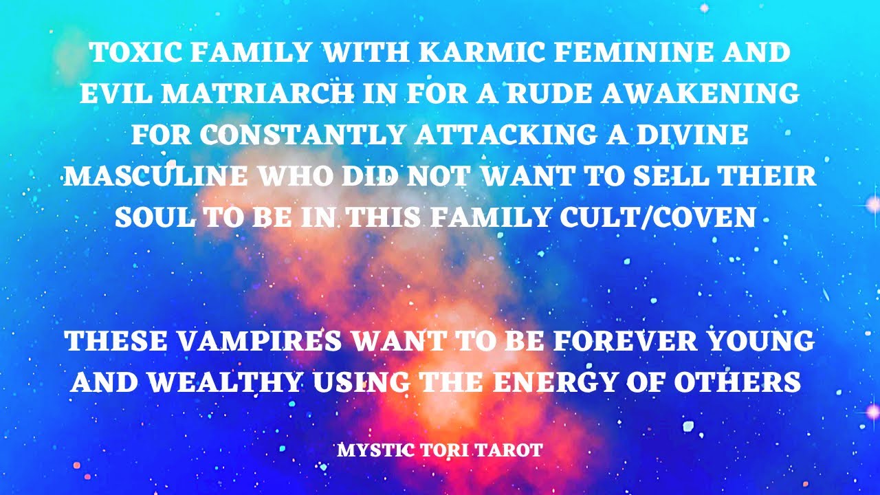 🚨URGENT~EVIL MATRIARCH/KARMIC IS FALLING FROM GRACE FOR ENERGY ...