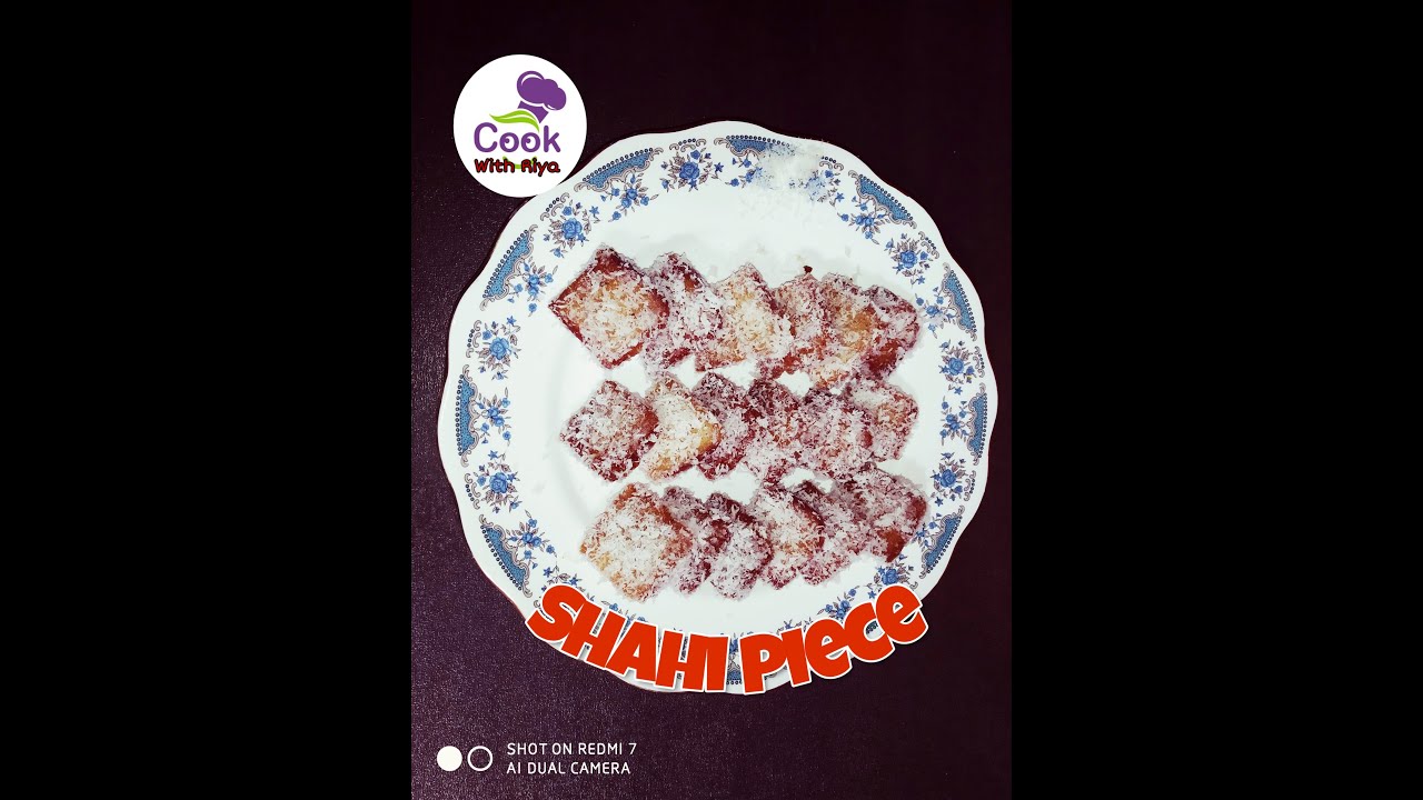 Eid special Shahi piece/ Shahi tukray recipe/ Coconut bread toast ...