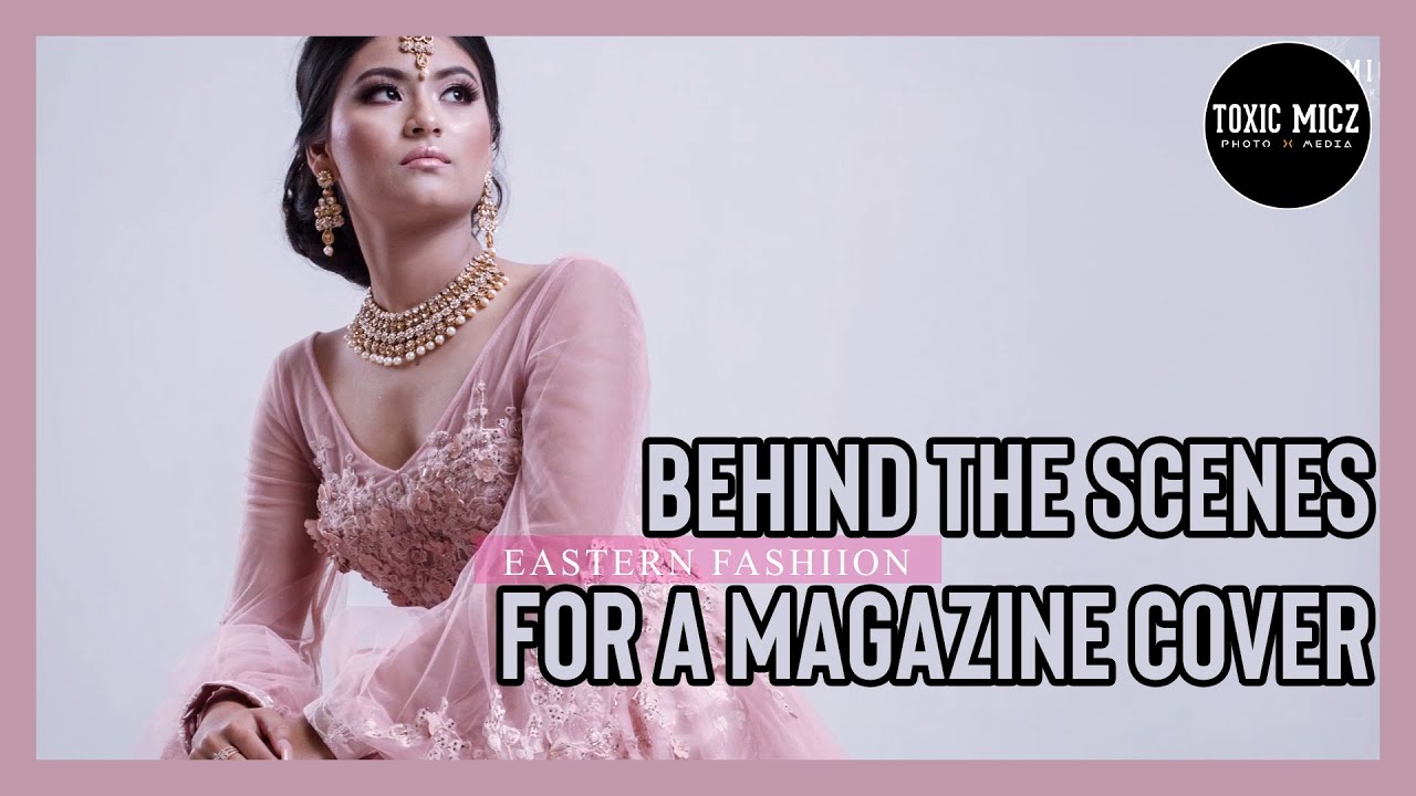 How a MAGAZINE COVER is made, a montage. - YouTube