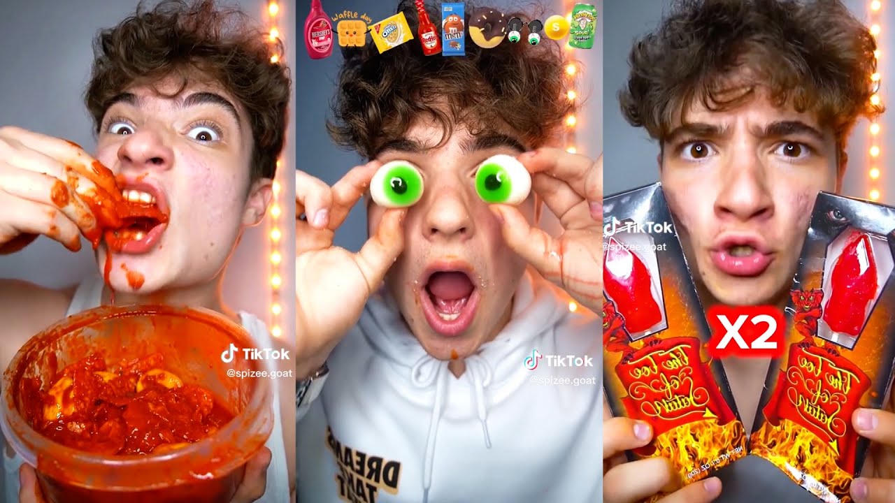 *1 HOUR* Spizee Goat Extreme Spicy Challenge TikTok Compilation 2024 ...