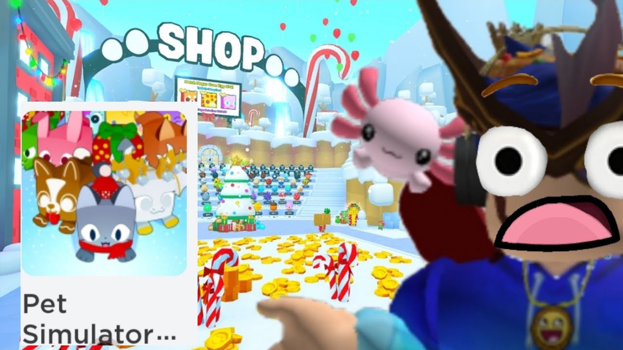 CHRISTMAS IN PET SIM 99 - YouTube