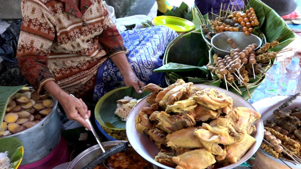 INDONESIA STREET FOOD - ONE OF THE MOST FAMOUS CHICKEN RICE IN SEMARANG ...
