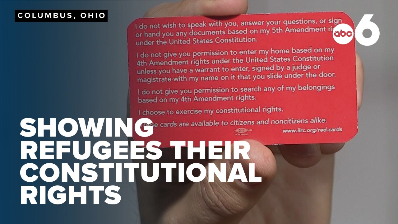 Community helps refugees with legal advice cards amid US immigration ...