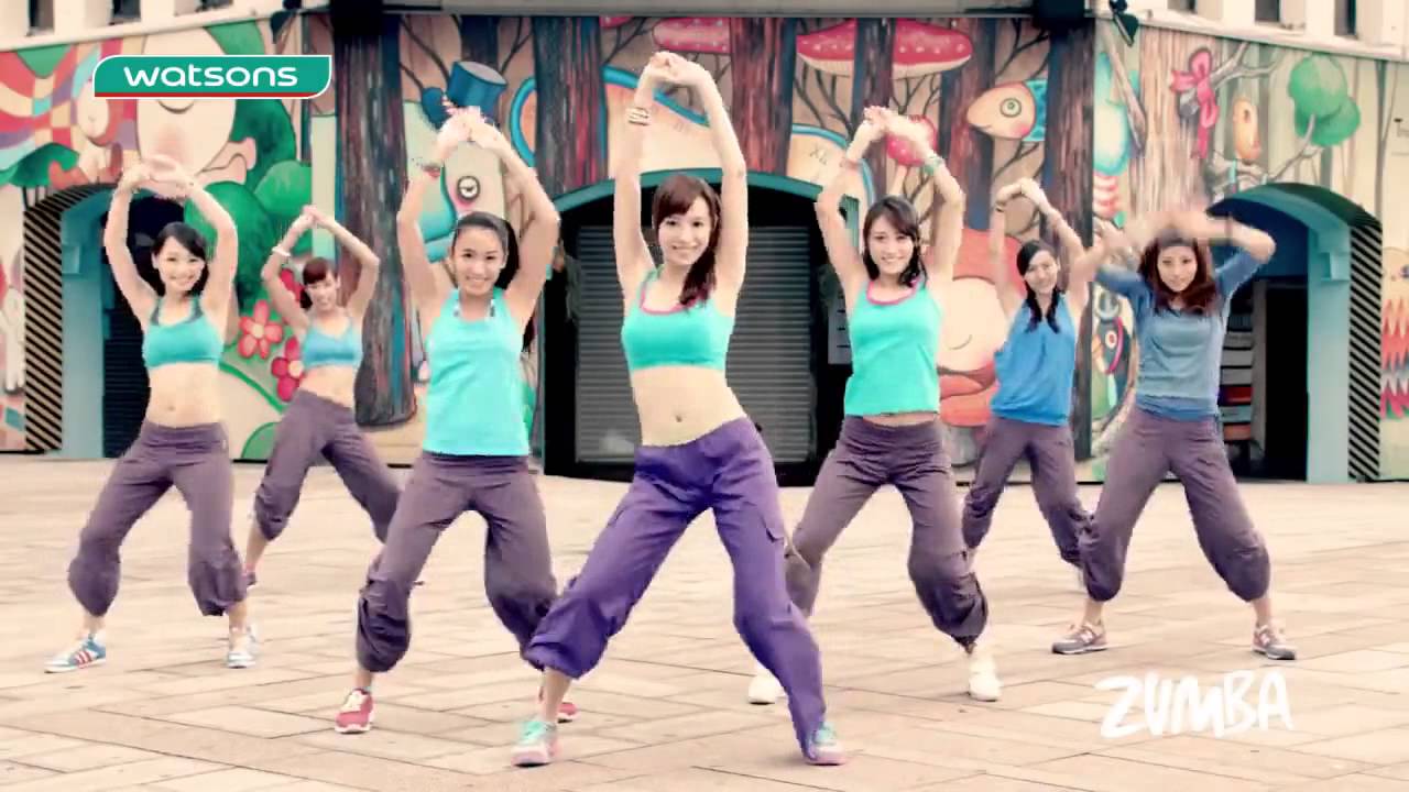 Zumba dance and Tutorial - YouTube