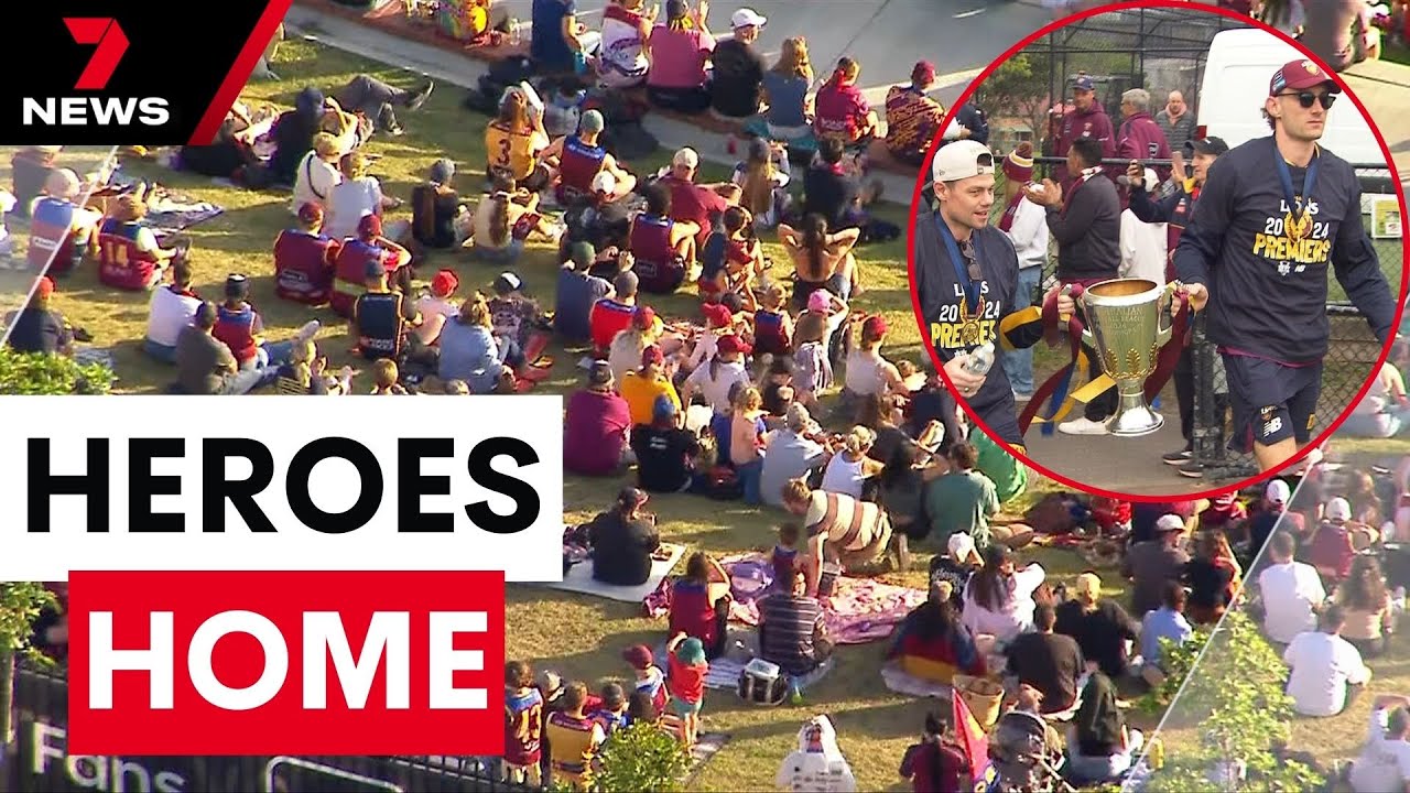 Lions' most dedicated and fanatical fans welcome home the pride at ...