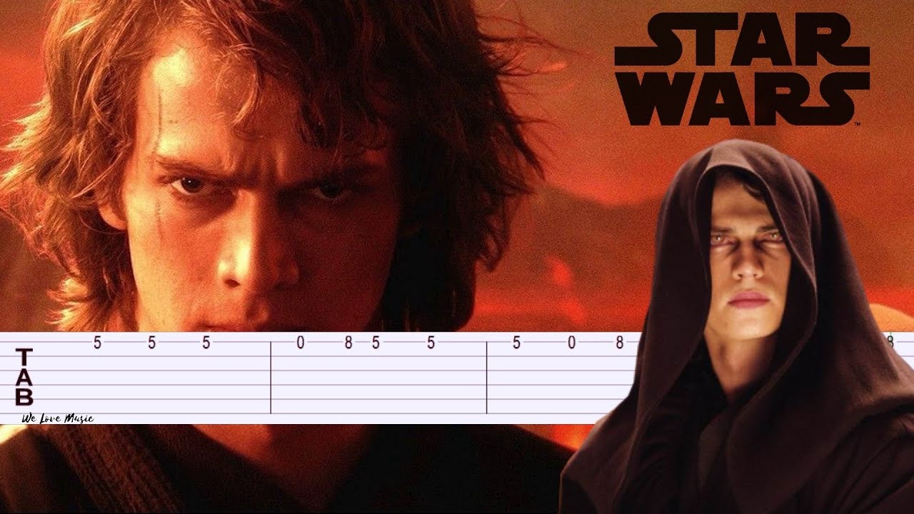 Star Wars: Imperial March (Anakin's Suffering) Guitar Tabs - YouTube