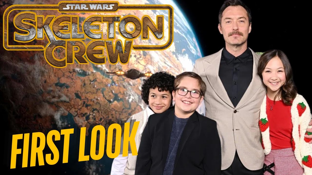 First Look At The Cast of The Skeleton Crew - YouTube