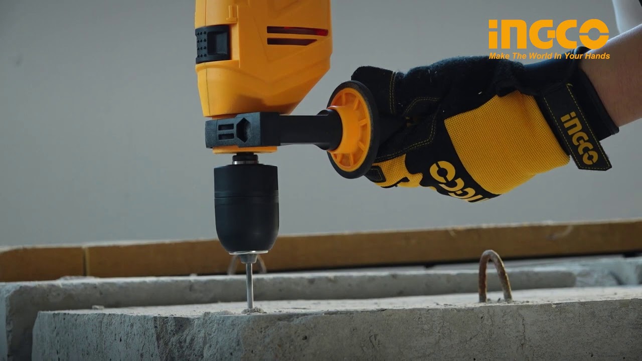 INGCO TALADRO DE IMPACTO PERCUTOR 850W ID8508 2 - YouTube