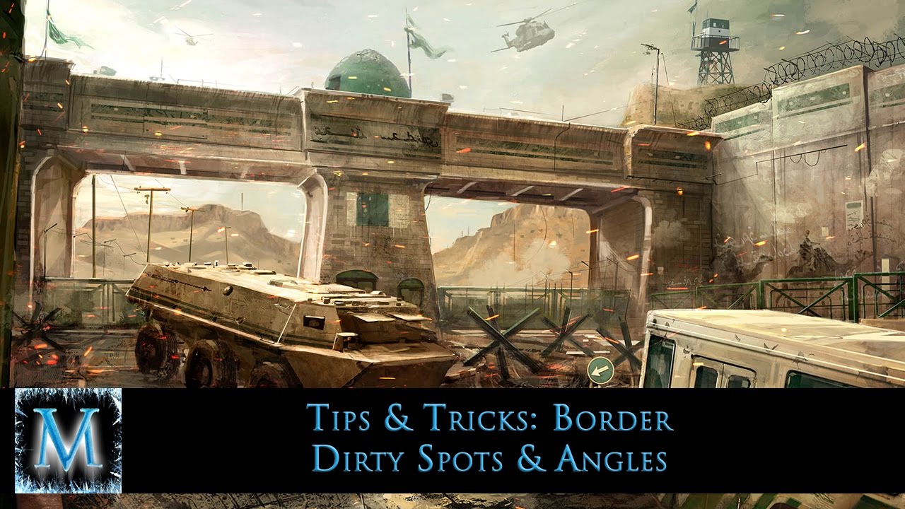 Tips & Tricks: Border Dirty Spots & Angles - Rainbow Six Siege - YouTube
