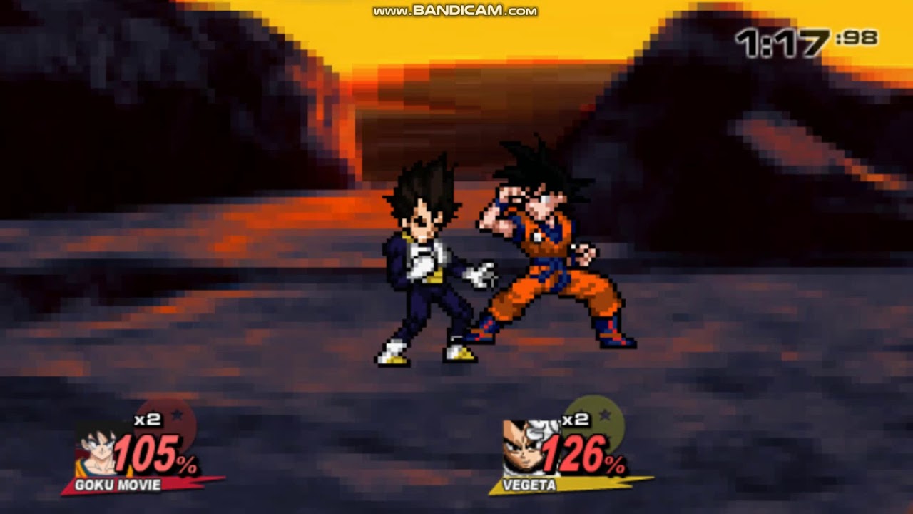SSF2 Mods Goku Movie (By Sebas y dome) - YouTube