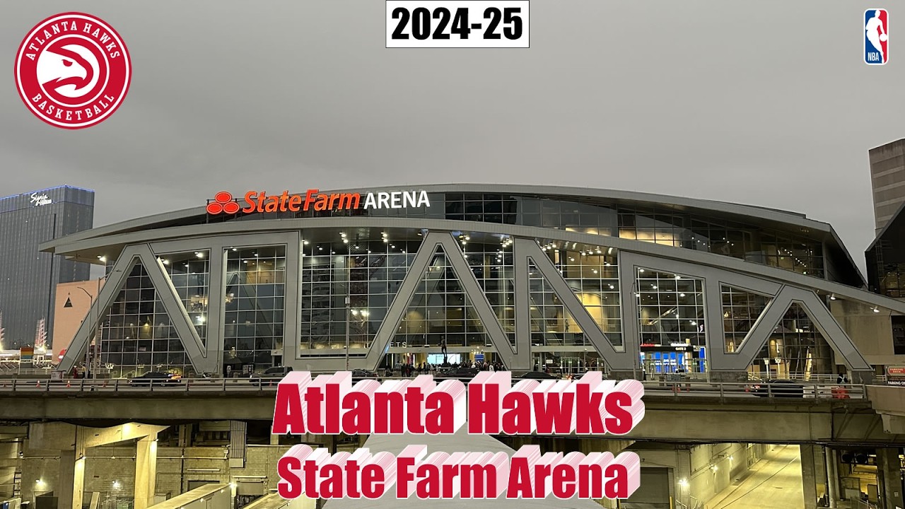 🏀 State Farm Arena - Atlanta Hawks 2024 panorama - YouTube