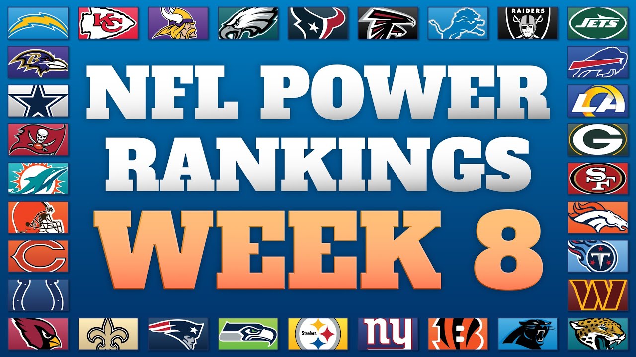 NFL Power Rankings Week 8 | 2025 - YouTube