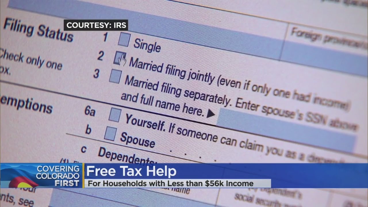 Colorado Families File Taxes For Free With Help Of Volunteers - YouTube