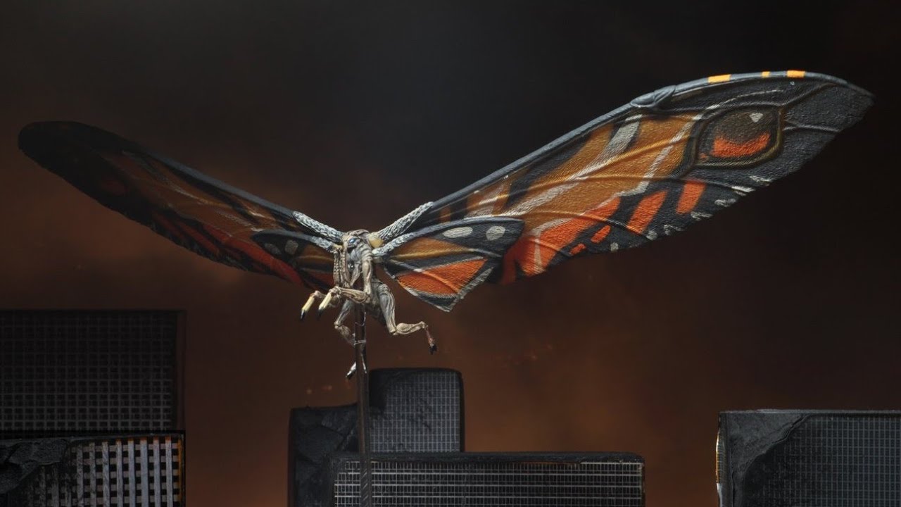NECA Mothra 2019 official HD images - YouTube
