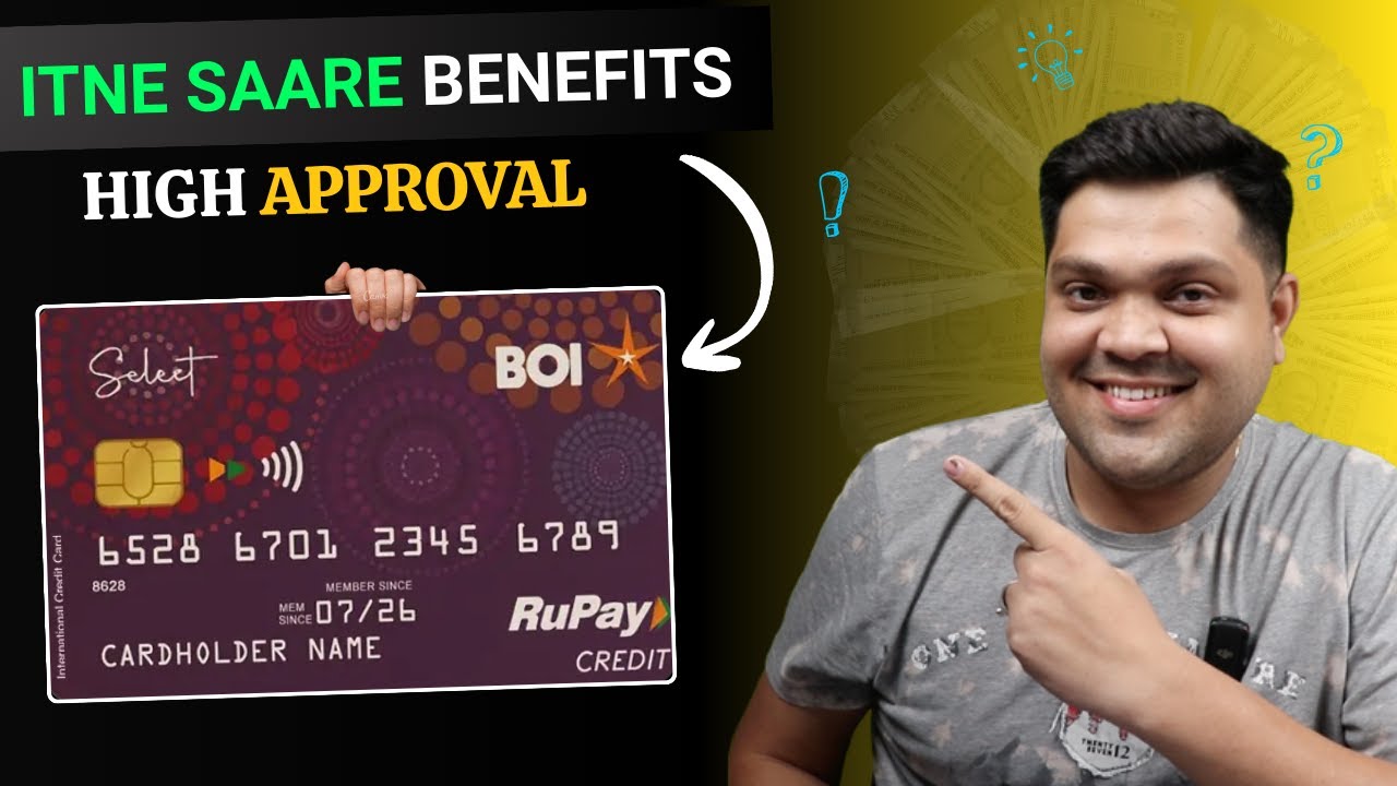 Bank of India RuPay Select Credit Card Review 2026 — Benefits, Fees ...