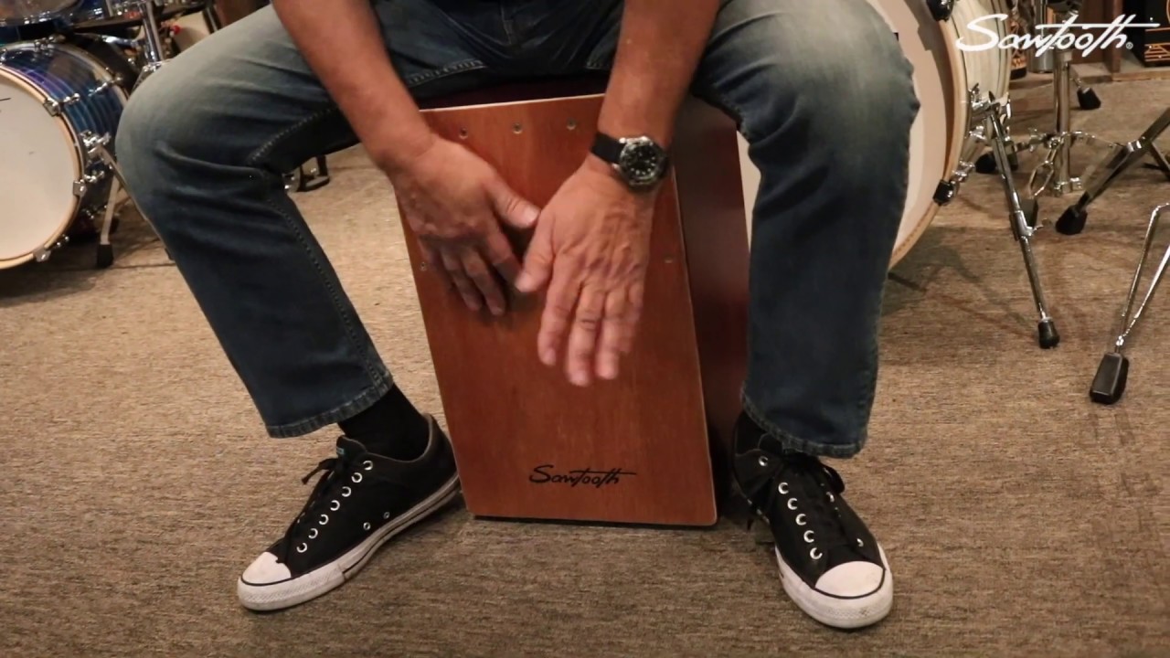 Sawtooth Cedar Cajon Drum Demonstration by Victor Bisetti from Los ...
