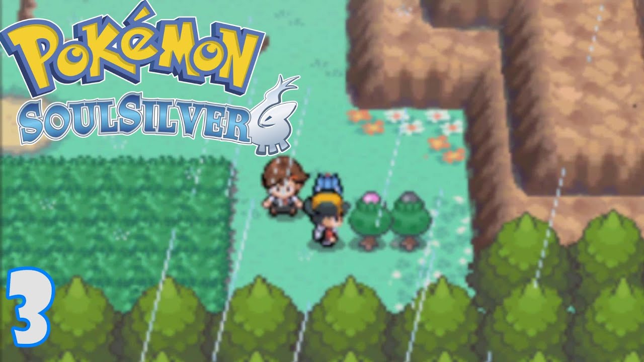 Pokemon SoulSilver [3] - Union Cave To Azalea Town - YouTube