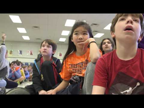 Former Astronaut Sandra Magnus at Chesterbrook ES