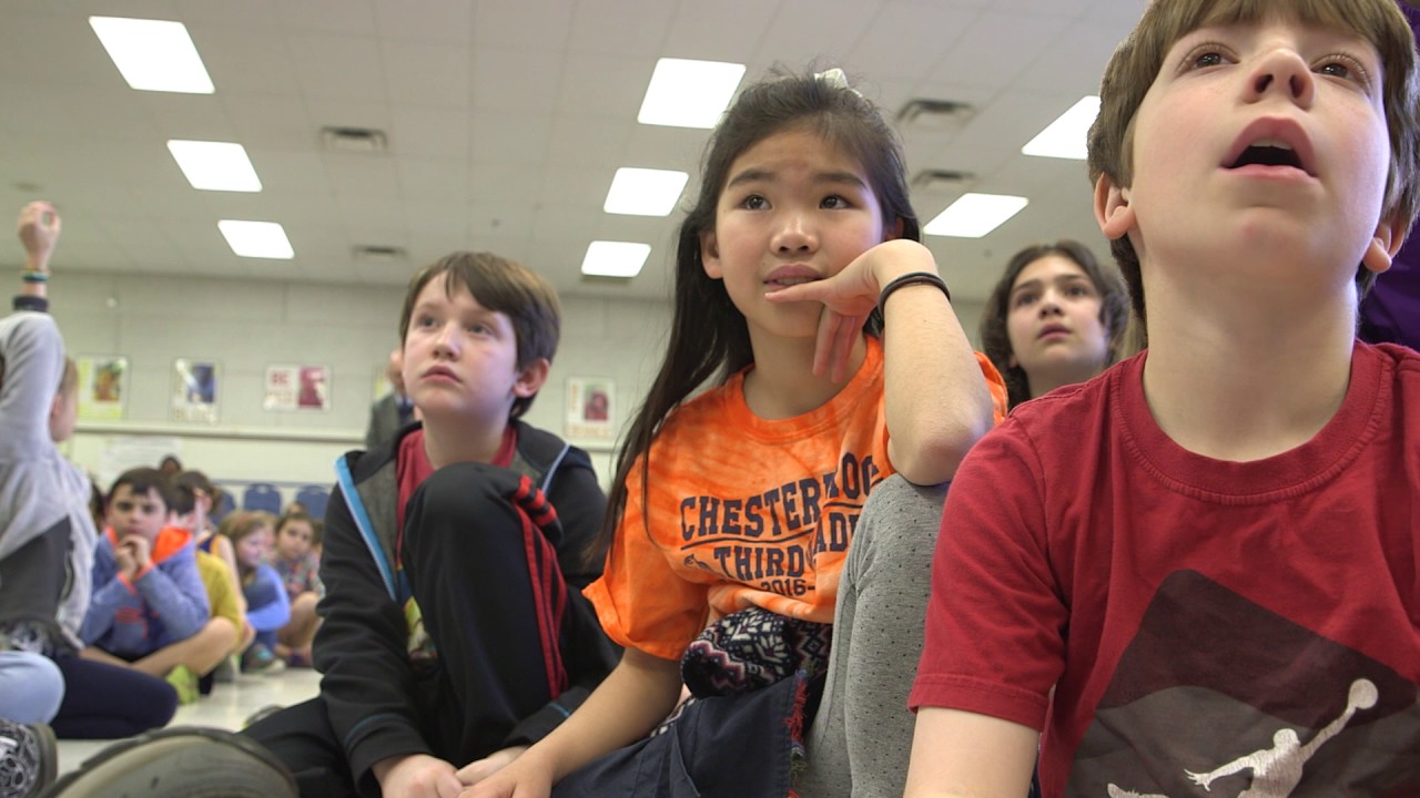 Former Astronaut Sandra Magnus at Chesterbrook ES - YouTube
