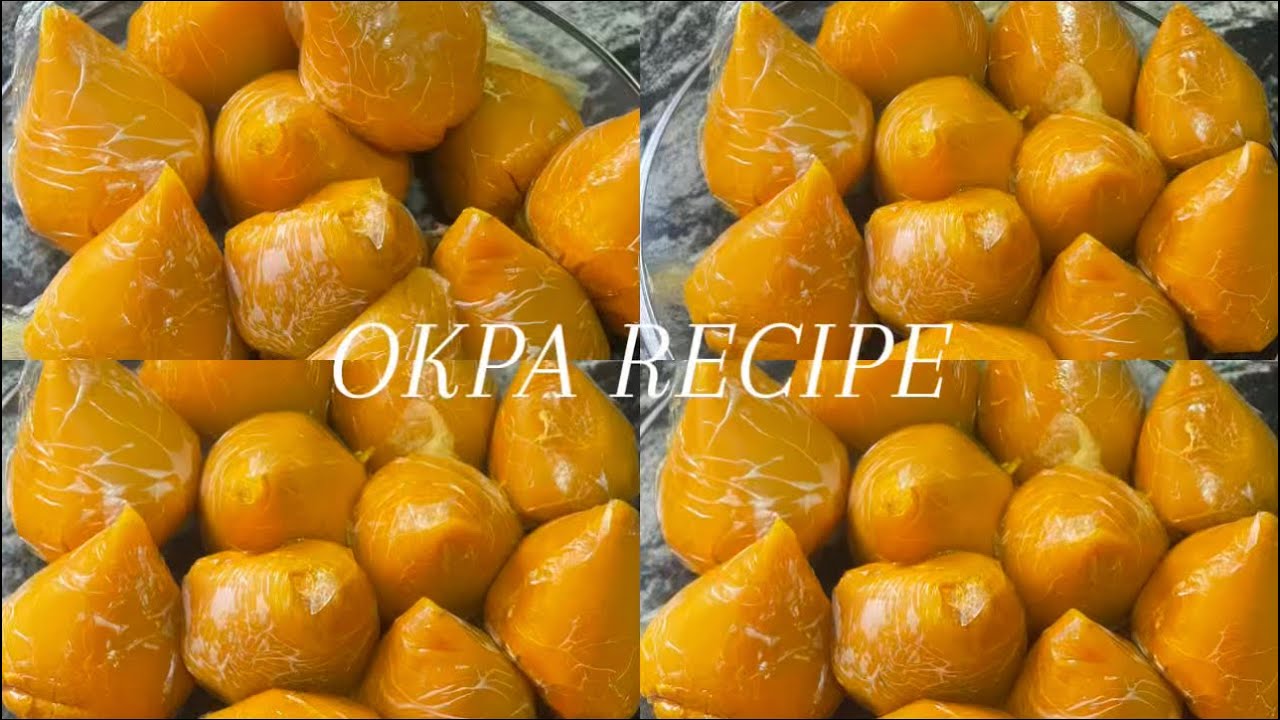 How to make the perfect OKPA with only 3 ingredients - YouTube