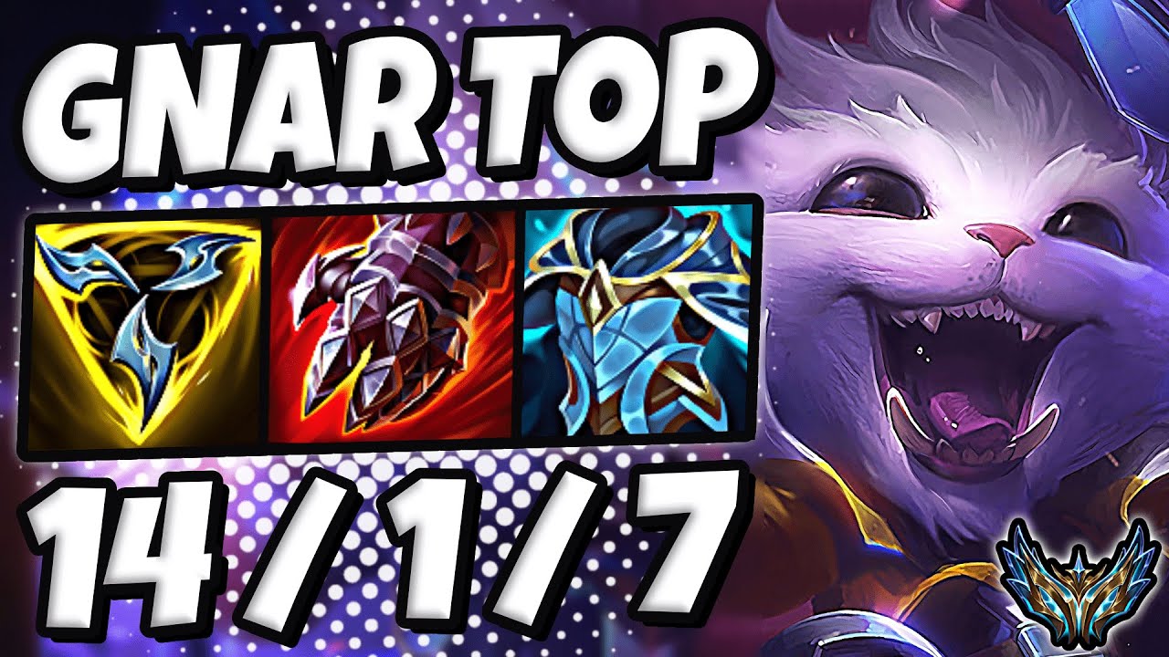 Gnar vs Aatrox TOP [ KT Rascal ] Lol Korea Challenger Patch 12.17 - YouTube