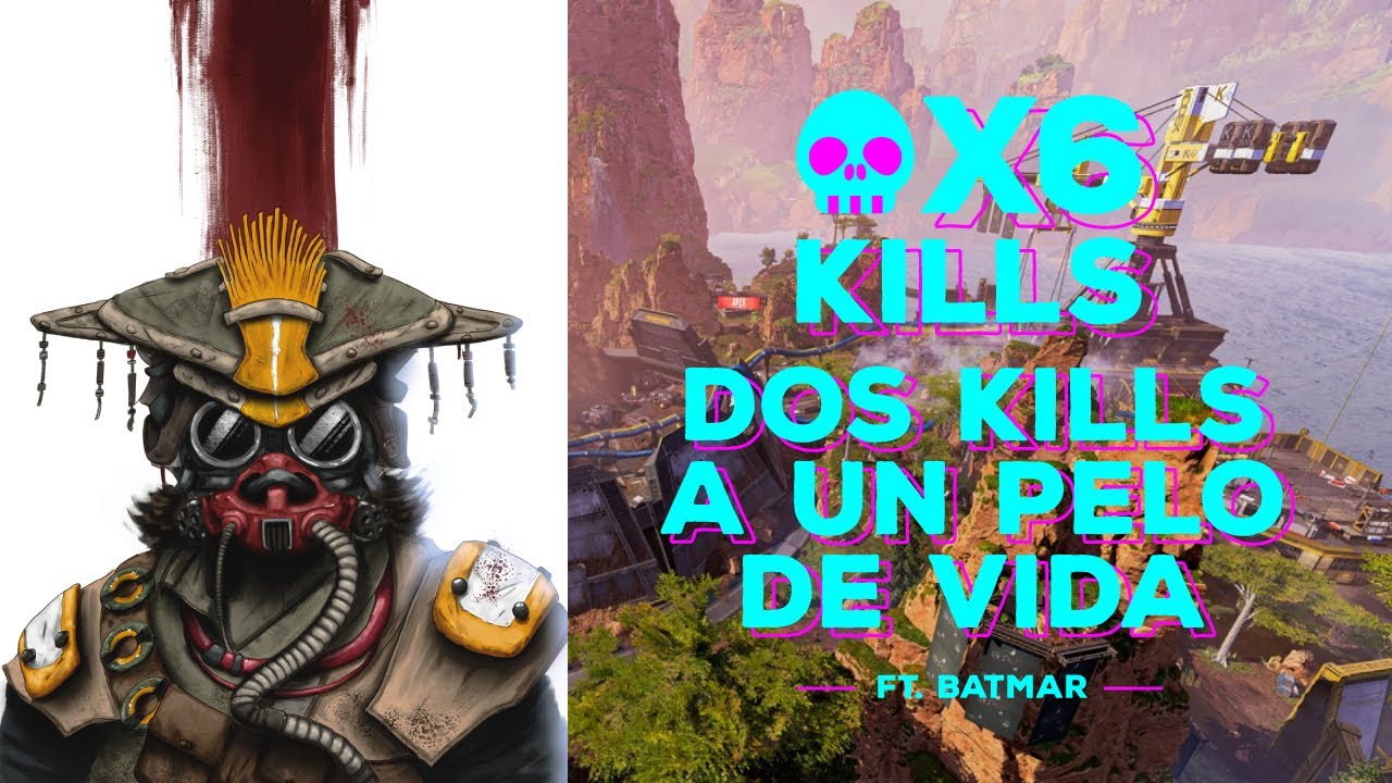 DOS KILLS A UN PELO DE VIDA | APEX LEGENDS | PS4 - YouTube