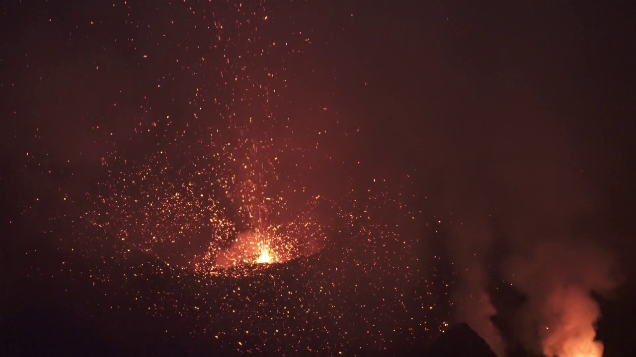 Stromboli - Climbing Active Volcano - YouTube