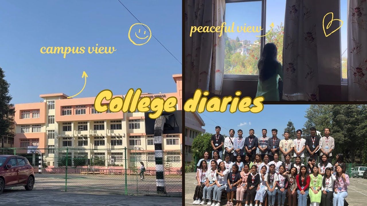 My first vlog!! || college diaries || aesthetic 🤍 - YouTube