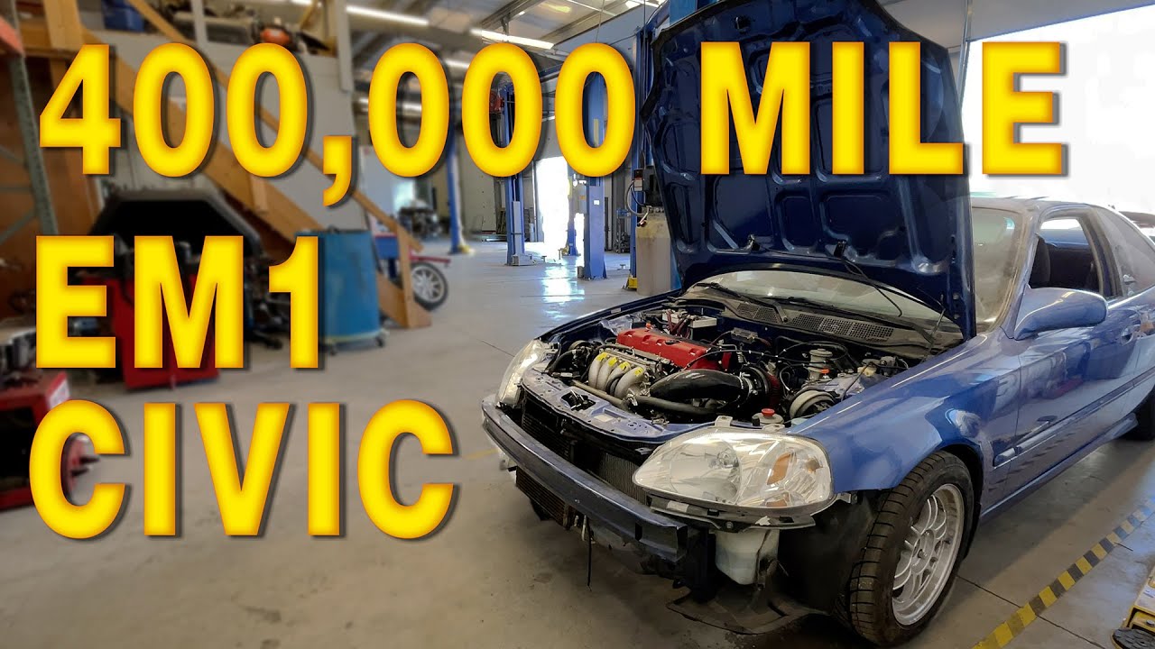 EM1 Lives On with a K Swap | U_Wrench Vlog - YouTube