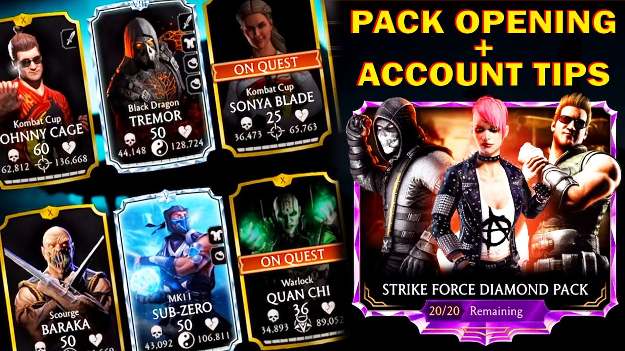 MK Mobile. I Opened Discounted Packs For a Fan. Useful Account Tips ...