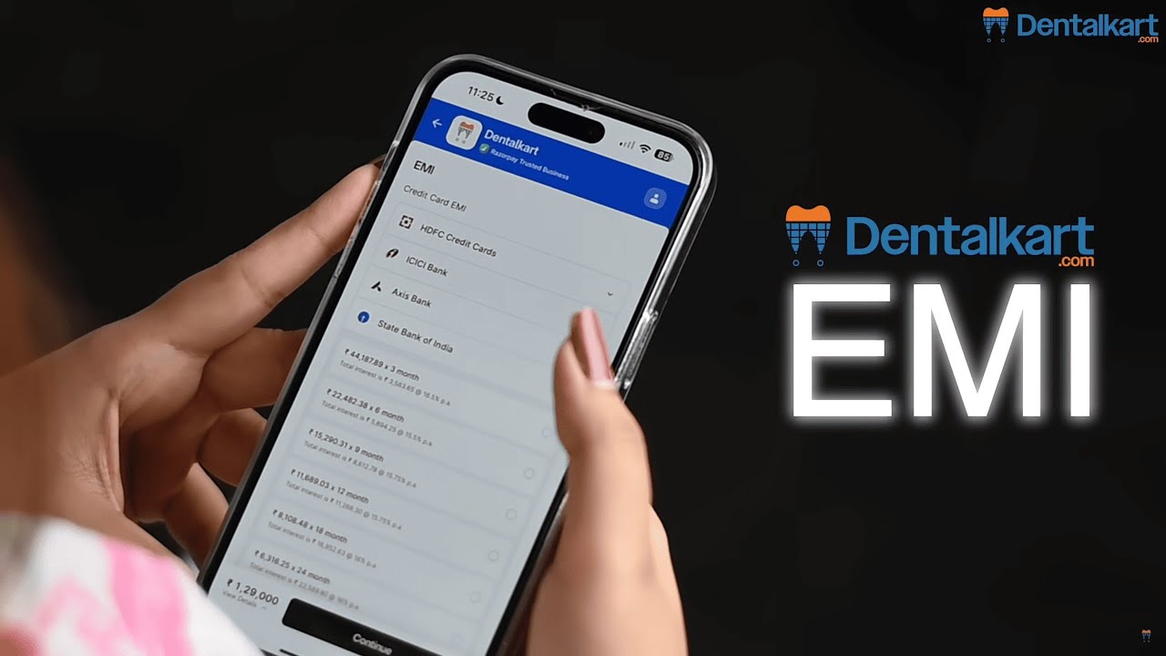 Easy EMI Options Now Available on Dentalkart! 🛒💳 - YouTube
