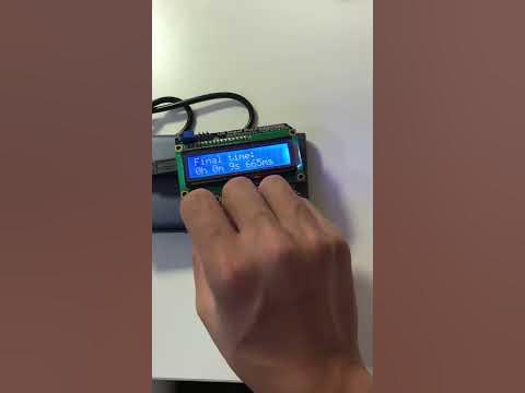 Arduino Stopwatch - YouTube
