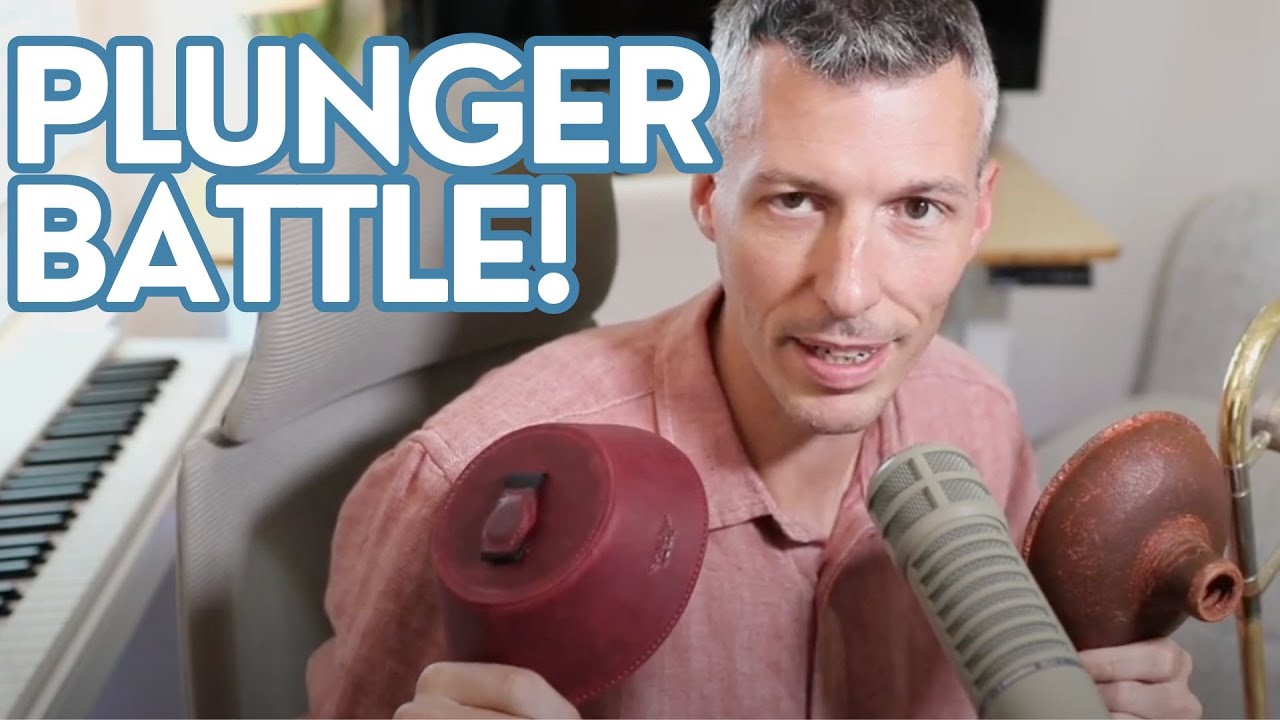 Does a Leather Plunger Really Work on Trombone?!? - YouTube