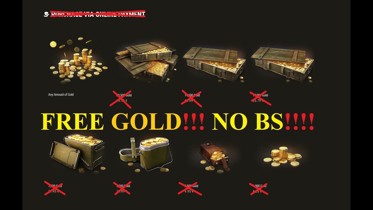 3 Ways to get Free Gold! + Cheater Perma-Banned in AW! (Wot Addict ...