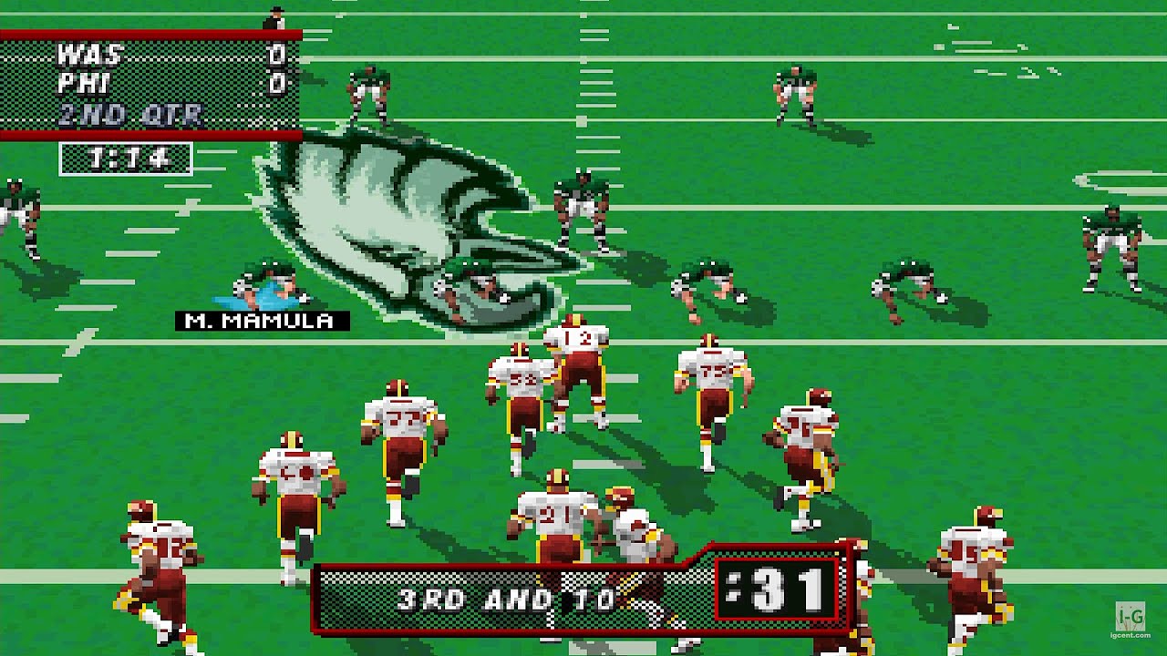 Madden NFL 98 - Sega Saturn Gameplay (4K60fps) - YouTube
