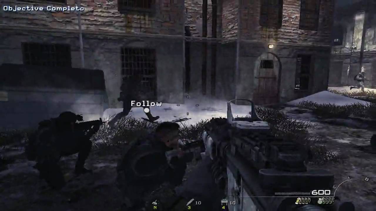Modern Warfare 2 Act 2 Mission 5 The Gulag Part 1 - YouTube