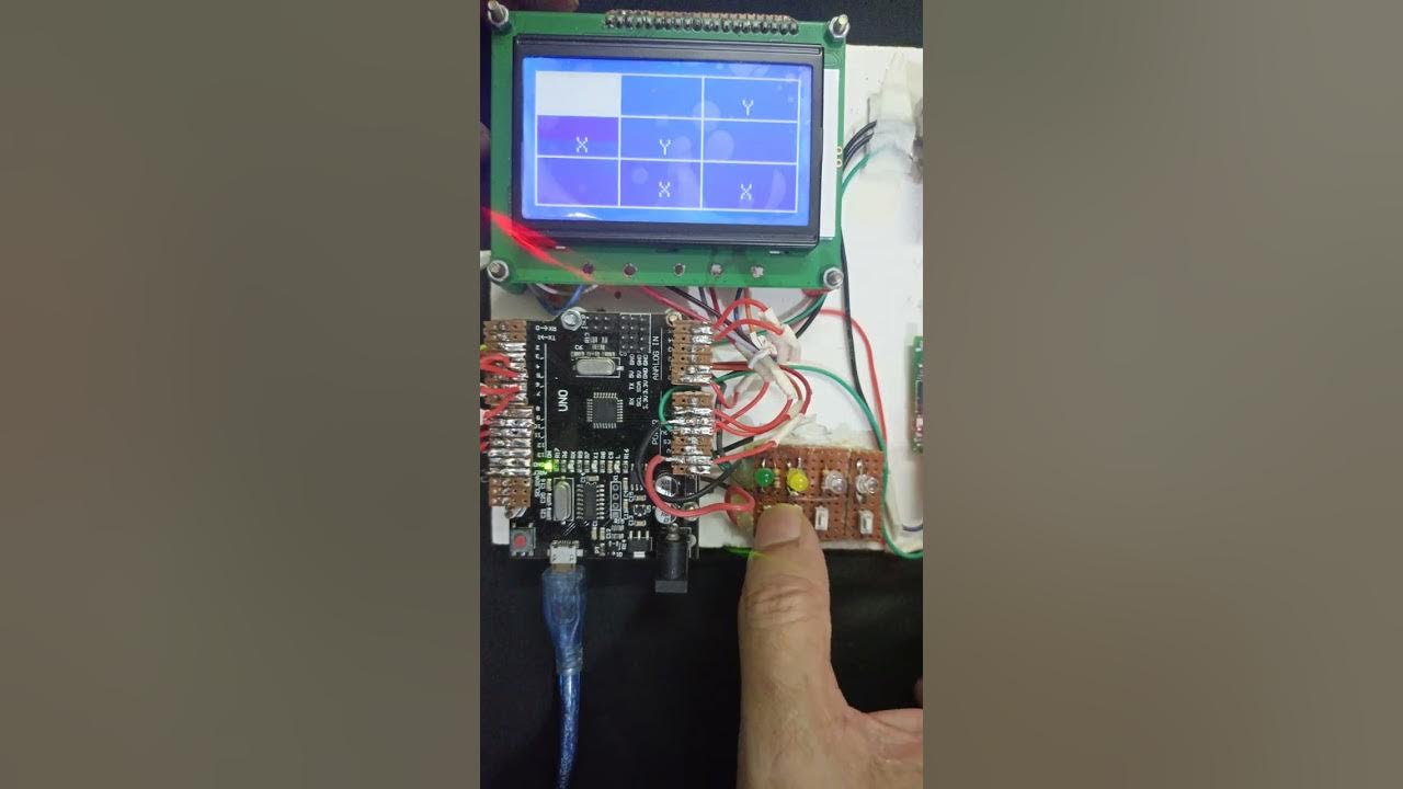 How to design tick tock game using Arduino and graphics LCD graphics display ? Part4 - YouTube