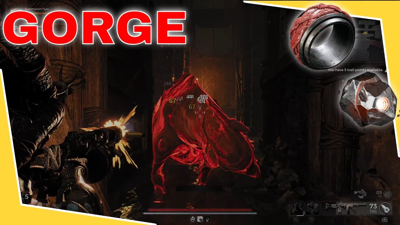Remnant 2 Secret Boss Gorge: Shiny Hog Lure Ring & Twisting Wound - YouTube