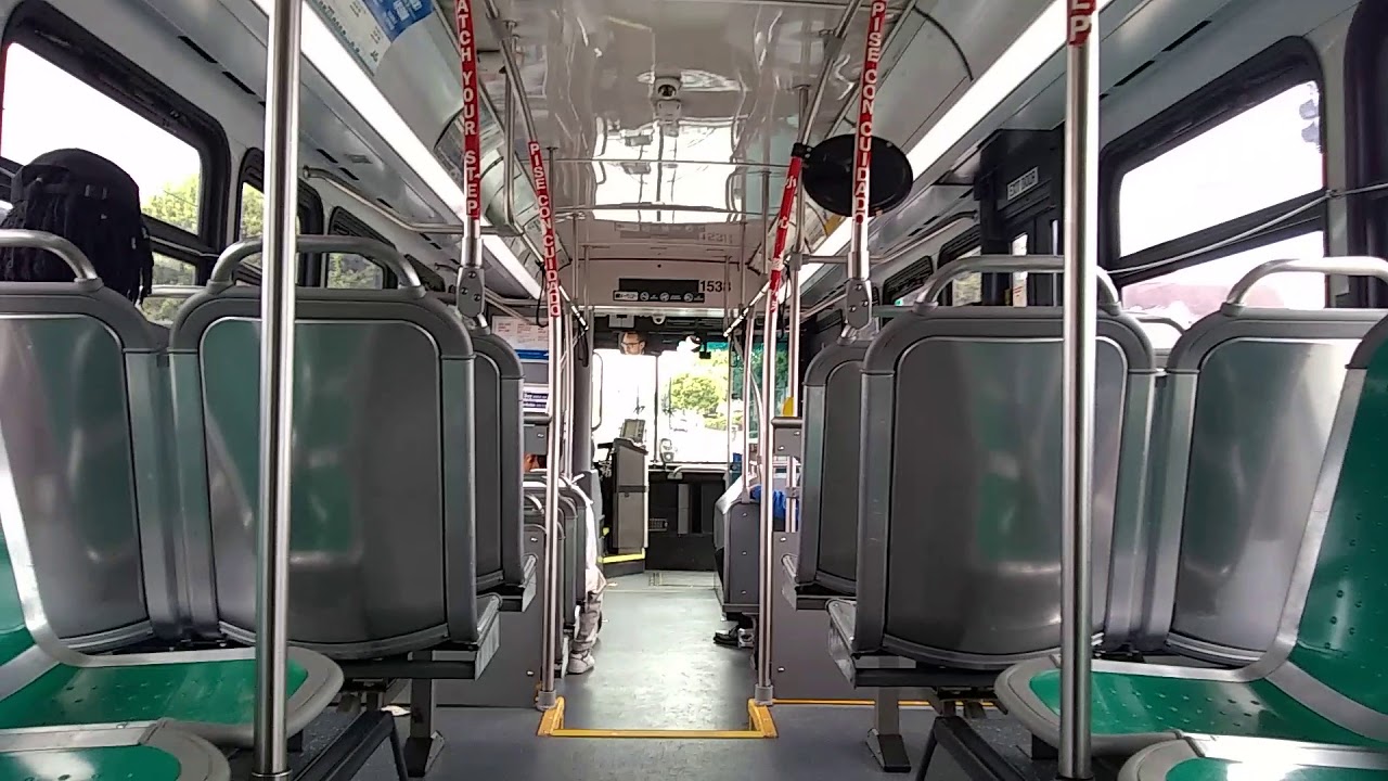 AC Transit 1538 on route 40 (Ride and Take Off) - YouTube