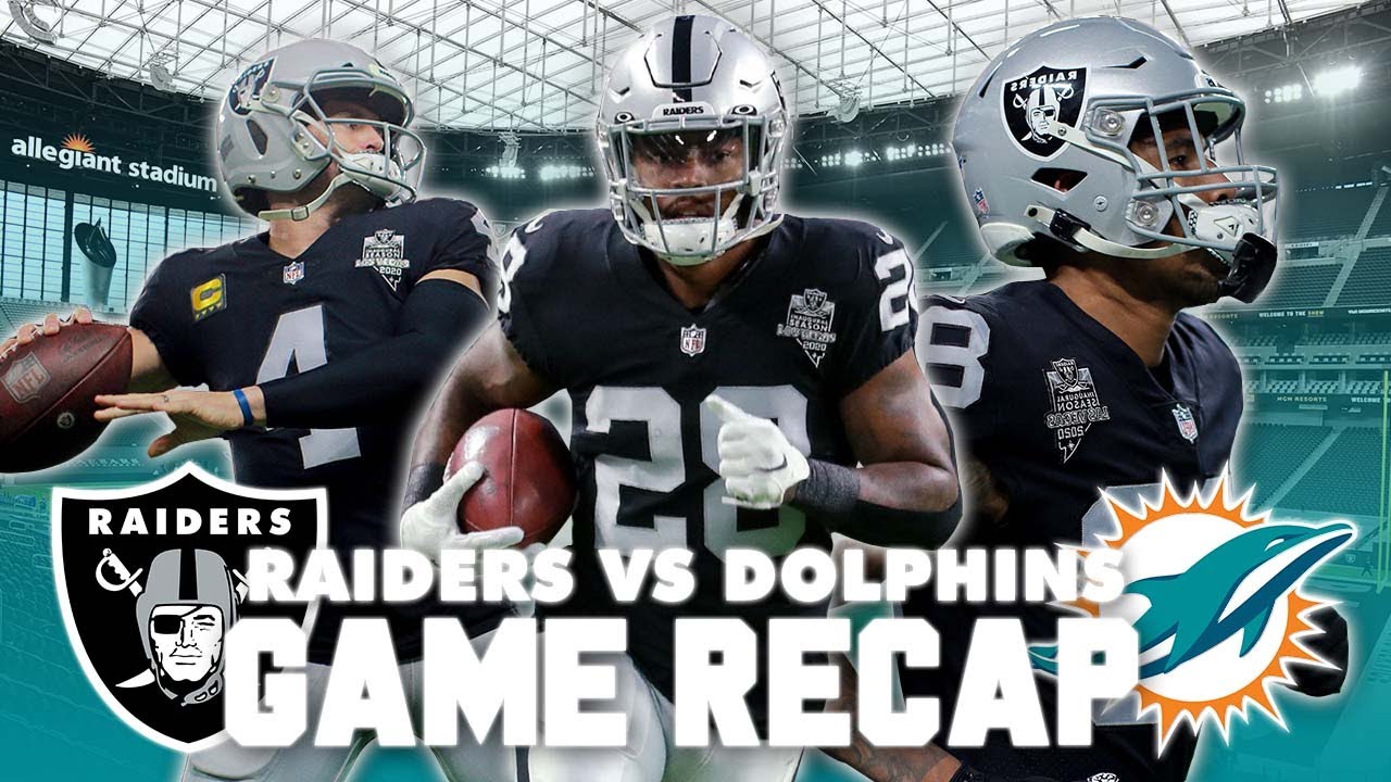 Las Vegas Raiders vs Miami Dolphins: Week 16 Game Recap | WTF Just ...