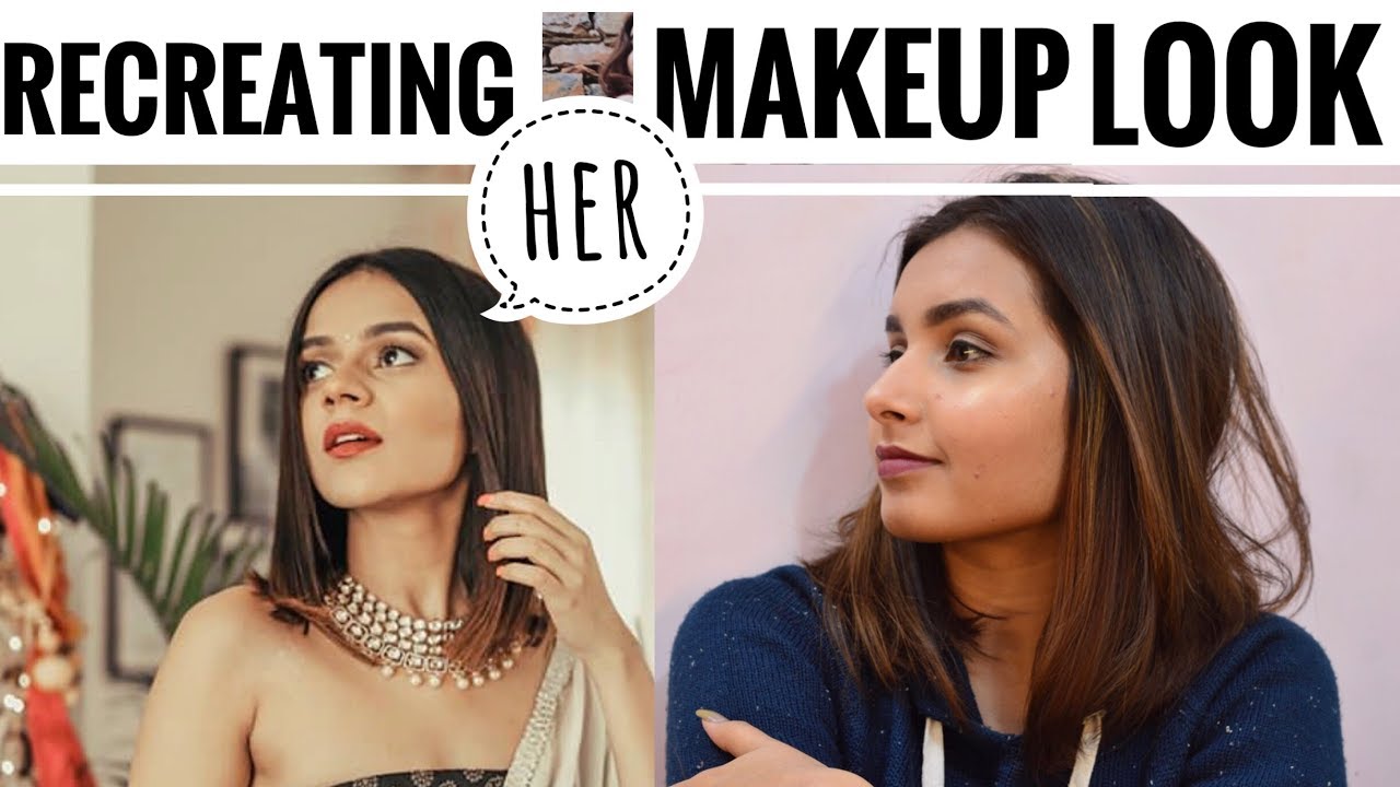 I RECREATED KOMAL PANDEY'S MAKEUP LOOK | UPAASANA LAMBA - YouTube