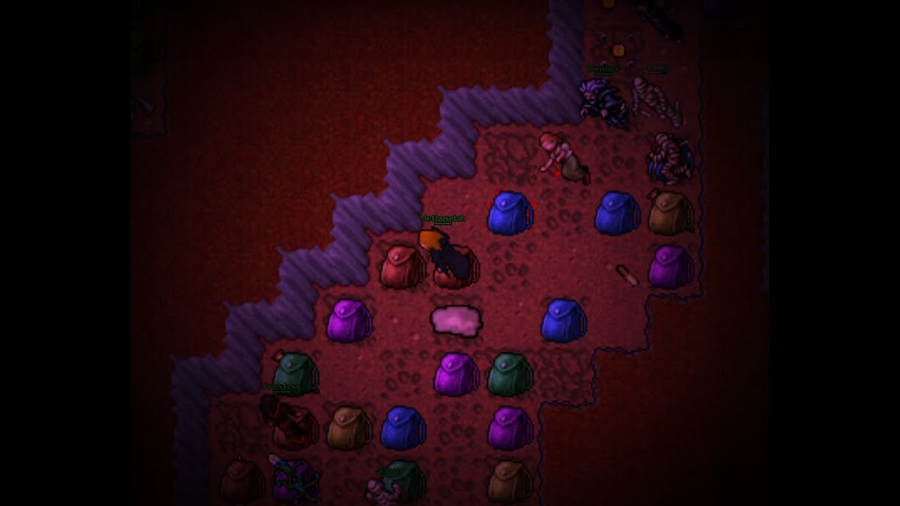 Dura (Tibia) - Exploring hidden cave below White Raven Monastery (Isle of Kings) - YouTube