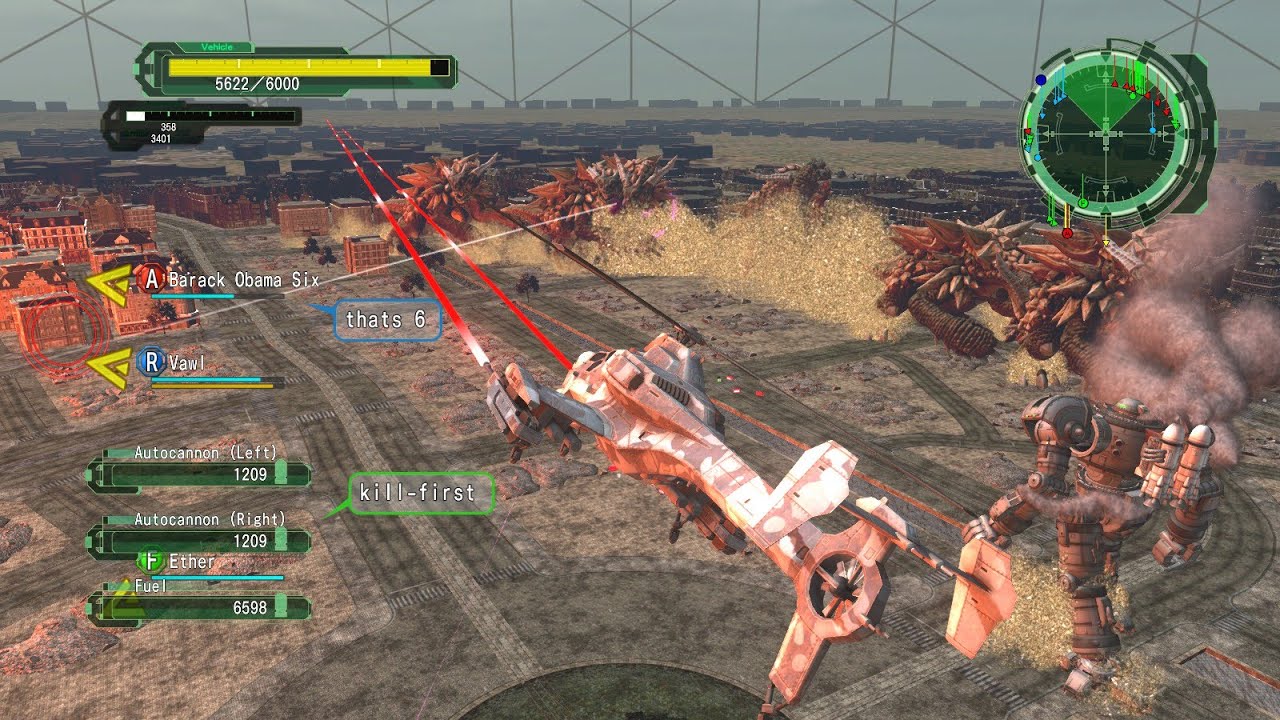 Earth Defense Force 6: A bit of DLC 2 Action - Lvl 8-21 Hard 12th Jan ...