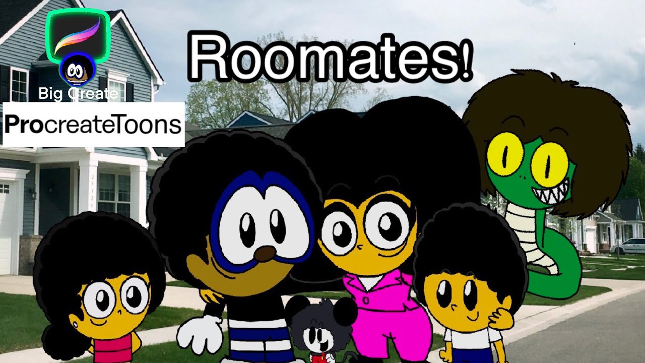 2nd seasons of ProcreateToons- Roomates! - YouTube
