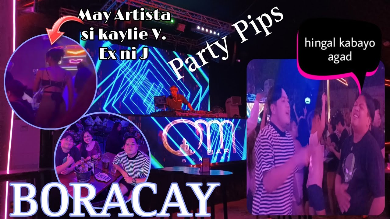 OM BAR IN BORACAY (Nagwalwal kami) |Kataba - YouTube