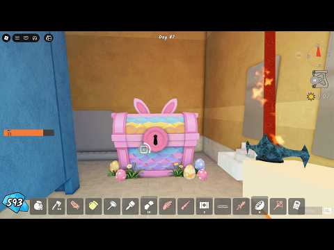 100 Days Solo NEW EASTER UPDATE in 99 Nights in The Forest ROBLOX