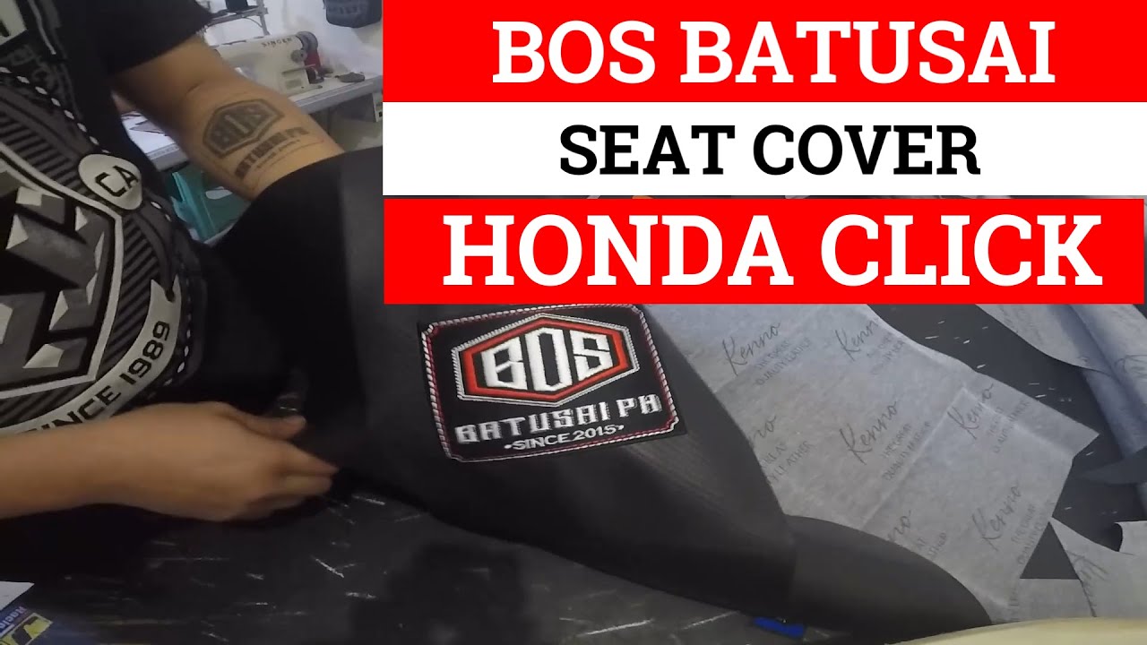 BOS BATUSAI SEAT COVER - YouTube