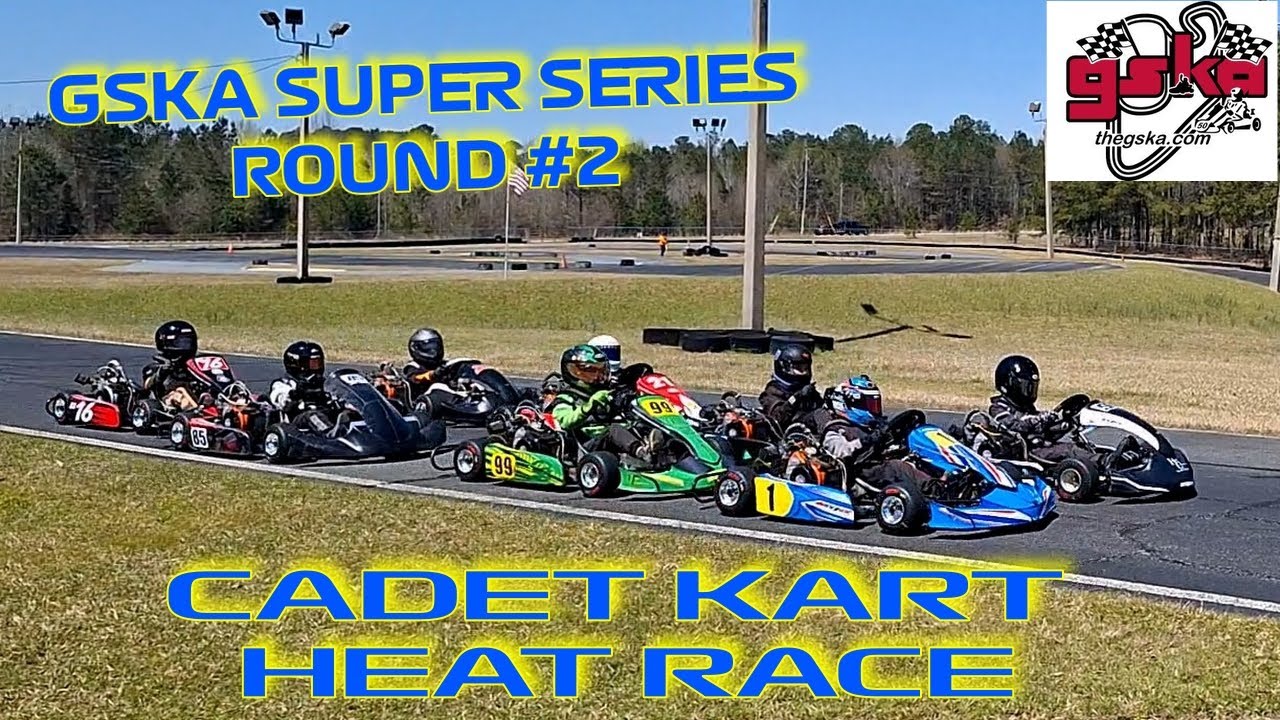 2025 GSKA Super Series Round #2 Cadet Kart Heat Race - Z-Force Layout ...
